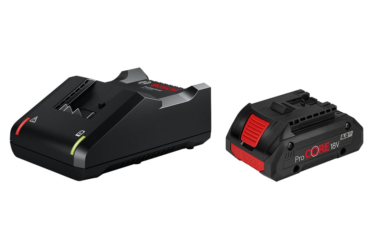 Bosch Startset ProCORE 18V med 1st 4,0Ah batteri och snabbladdare GAL ...
