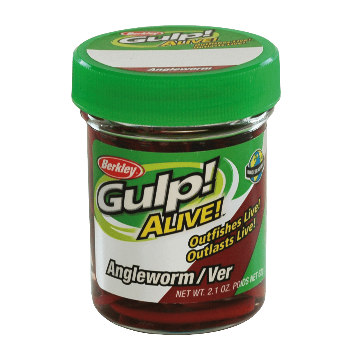 Berkley Gulp Alive Earthworms Red Wiggler - _HJL Import New - Hylte ...
