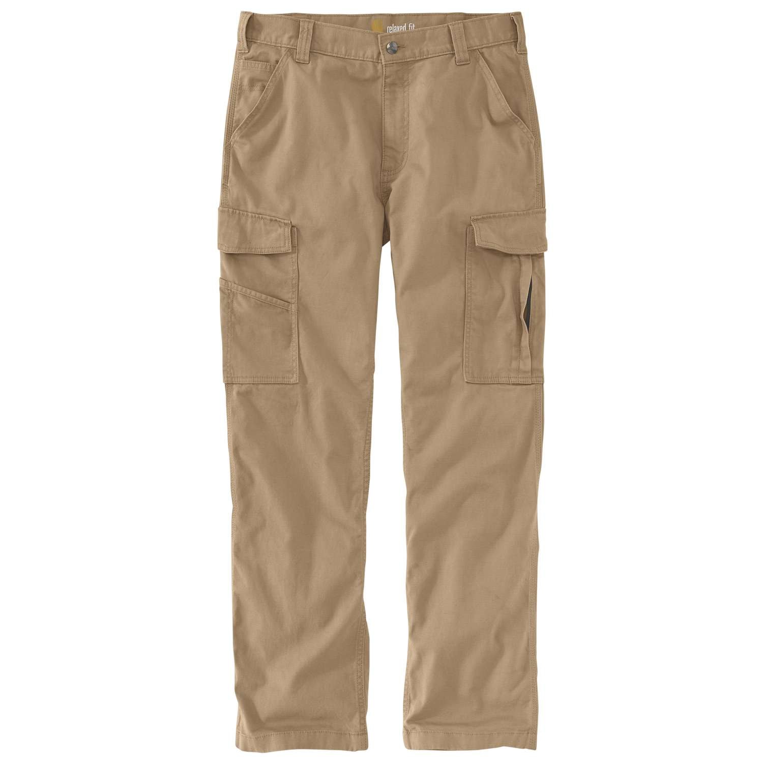 Carhartt Rugged flex rigby cargobukser, Herre, Dark khaki - Bukser til ...