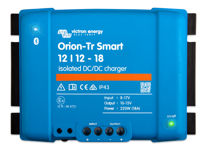 Victron Energy Laddare Dc Dc Orion Tr Smart 12 12v 18a Ip43 Isolerad