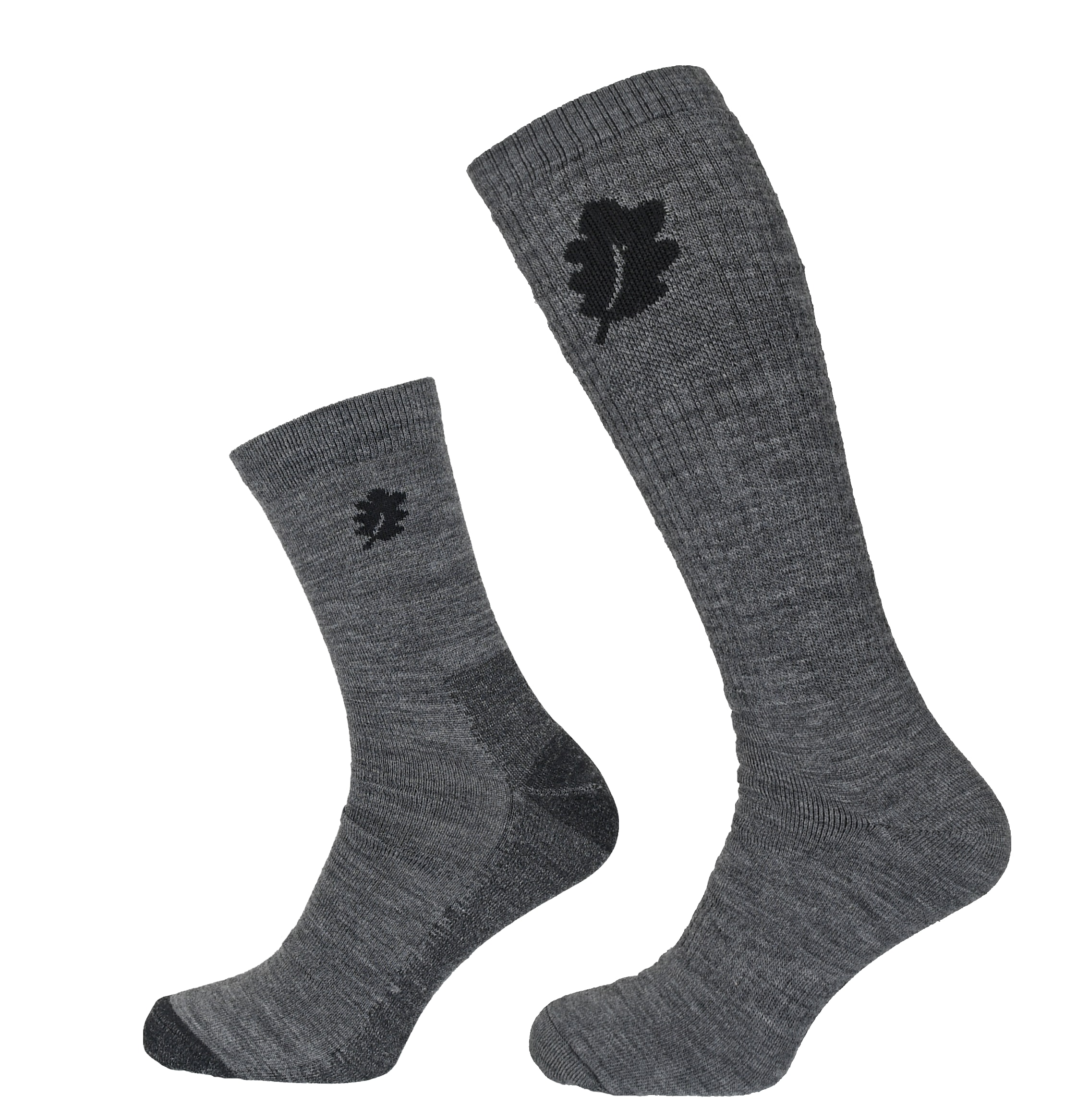 Woodline Socka + Linersocka Merinoull Grå - Strumpor - Hylte Jakt & Lantman