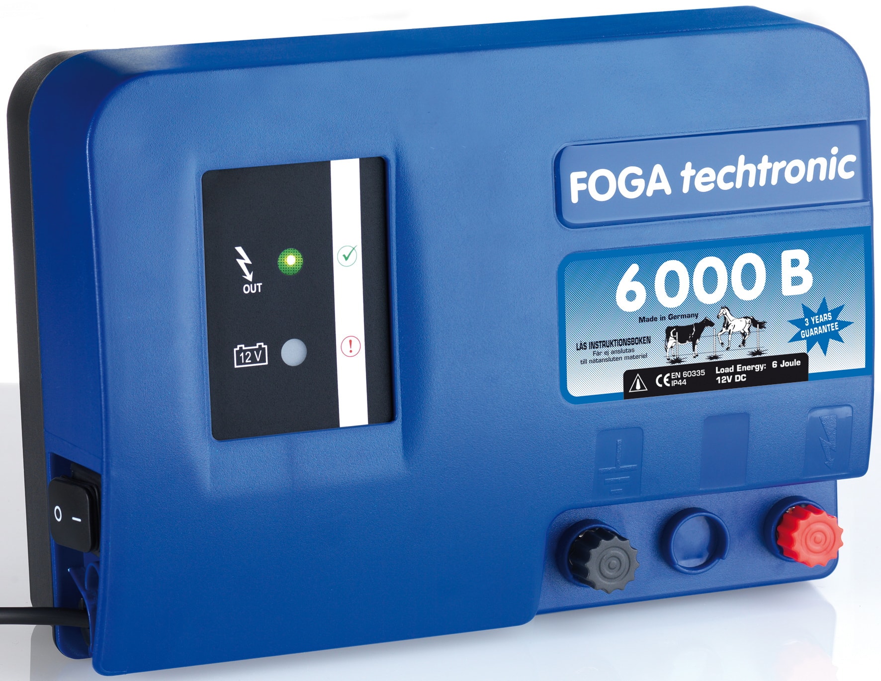 Foga Techtronic 6000b 6,0j/12v - Elaggregat - Hylte Jakt & Lantman