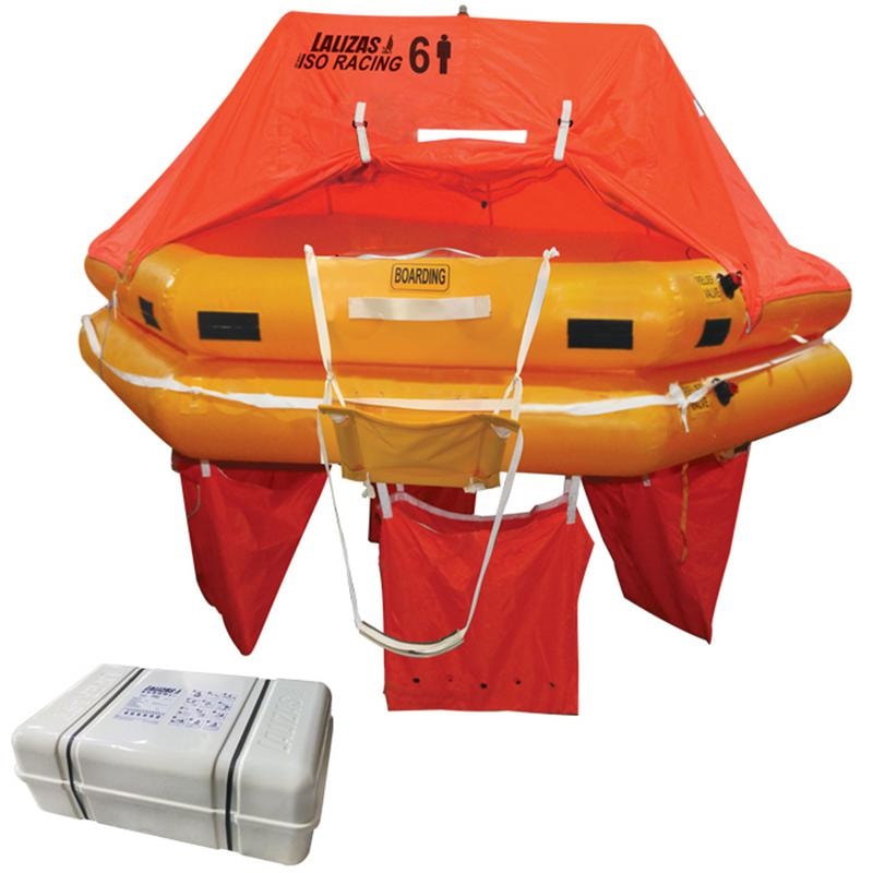 Livflotte Lalizas ISO Racing 6 personer i container - Flytvästar - Hylte Jakt & Lantman