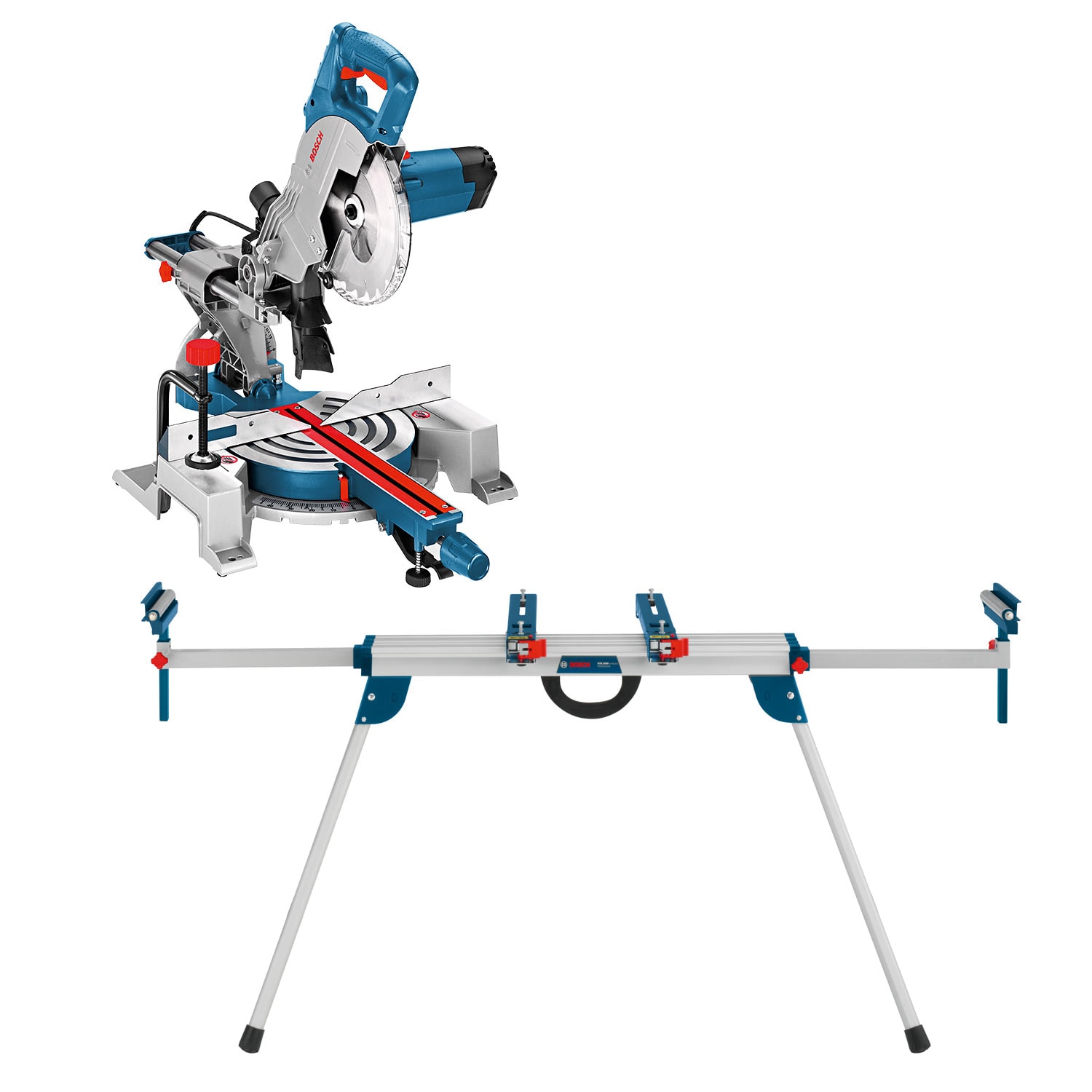 Bosch Kap och gersåg GCM 80 SJ med Stativ GTA 2500 Compact - Kap ...