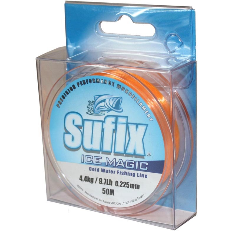 Sufix Ice Magic 50m Orange Isfiskelina - Isfiskelinor - Hylte Jakt & Lantman