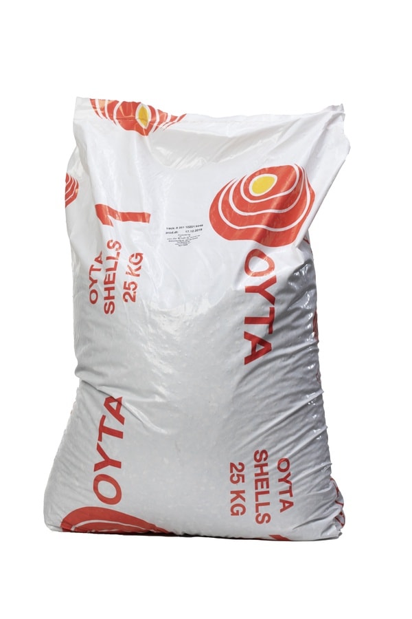 Svenska Foder Snäckskal/ostronskal 2-5 mm 25 kg - Fodertillskott ...