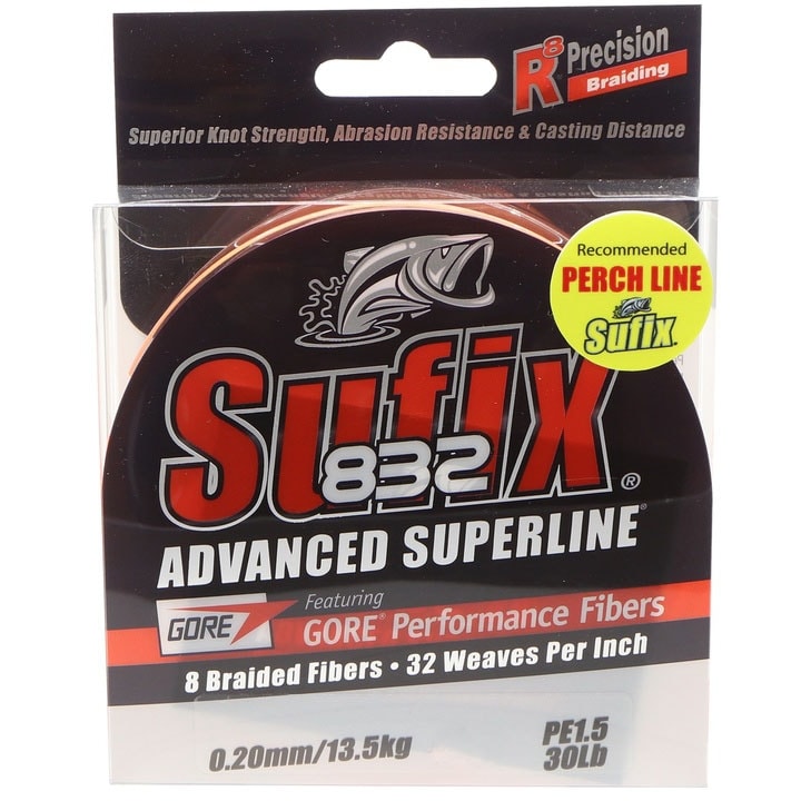 Sufix 832 Braid 0,10 mm Fiskelina Sufix 832 Braid 0,10 mm Fiskelina