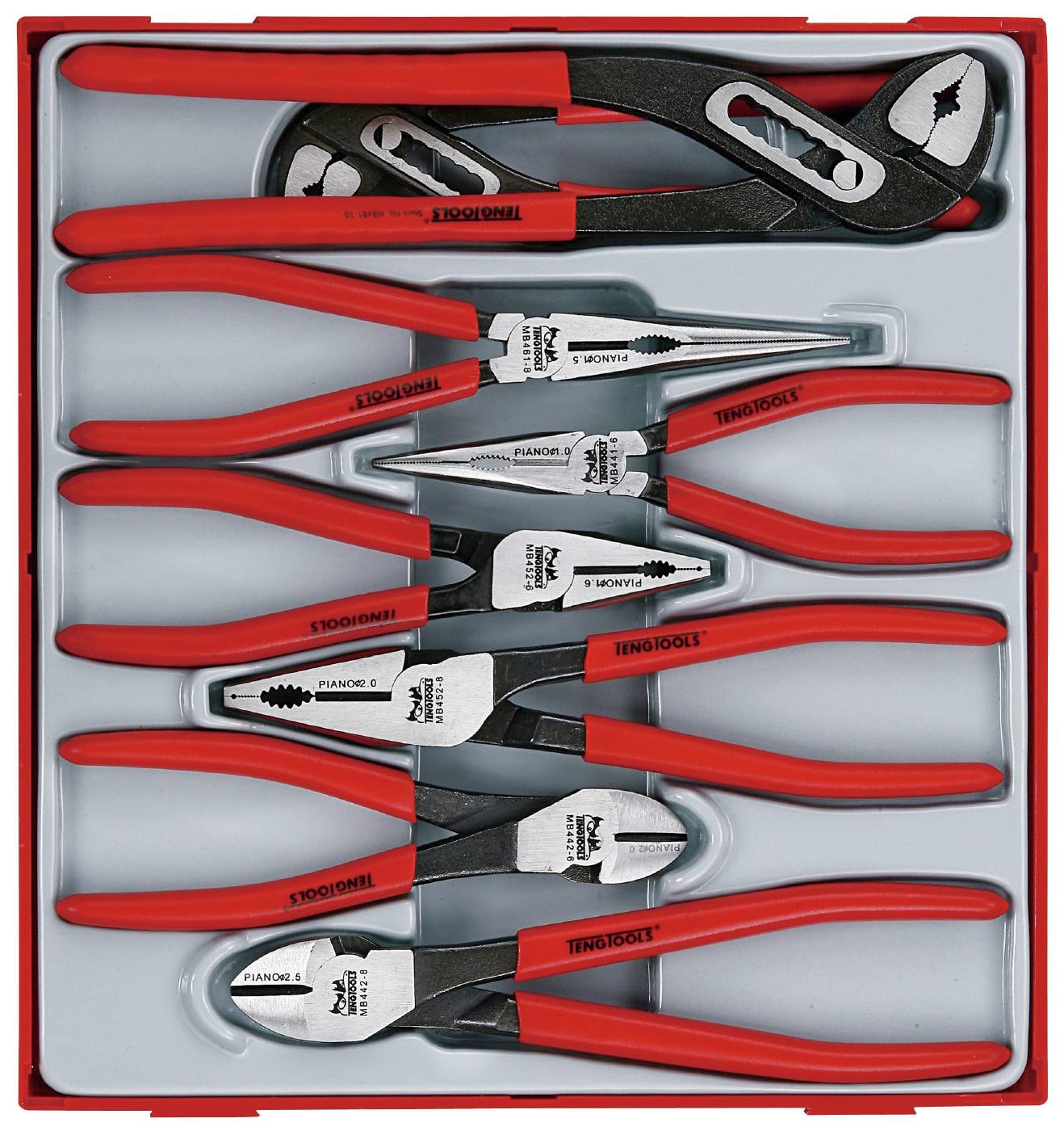 Teng Tools Tångsats TTD441 8 delar - Verktygsinsatser till Vagnar ...