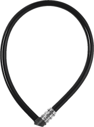 Abus Wire Lock 3406C 55 Black Combo