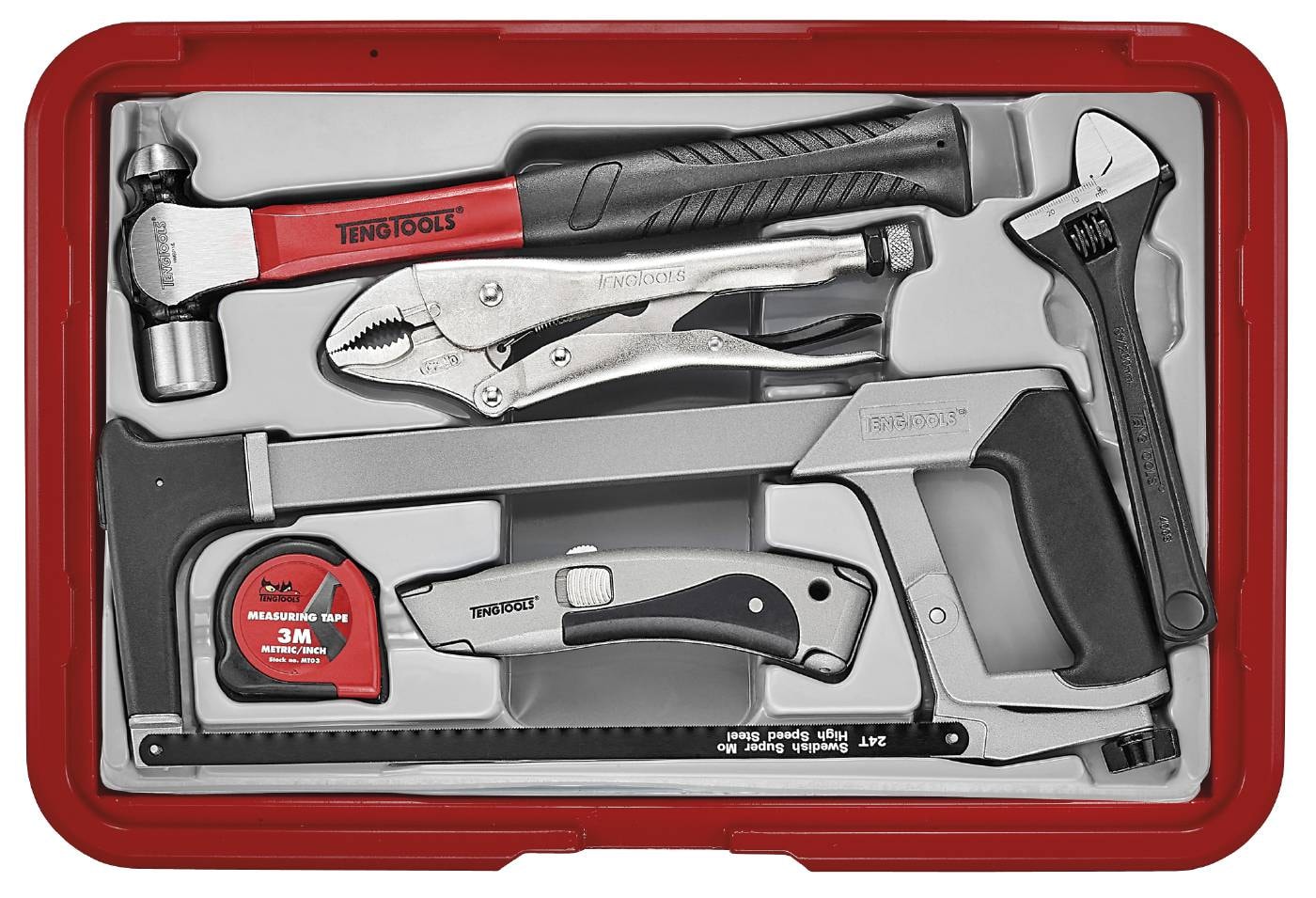 Teng Tools Verktygssats SCPS01 6 delar i PS-låda - Verktygssatser ...