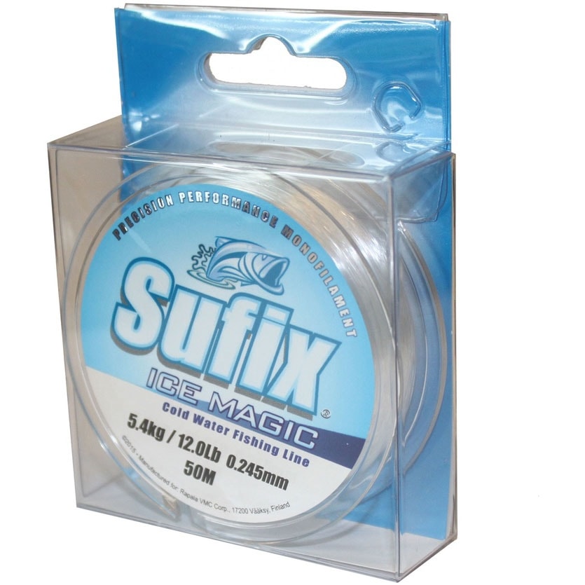 Sufix Ice Magic Clear 50m Isfiskelina - Vinterfiske - Hylte Jakt & Lantman