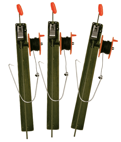 Wiggler Angeldon 3-pack wood with fishing hook - Vinterfisker - Hylte ...