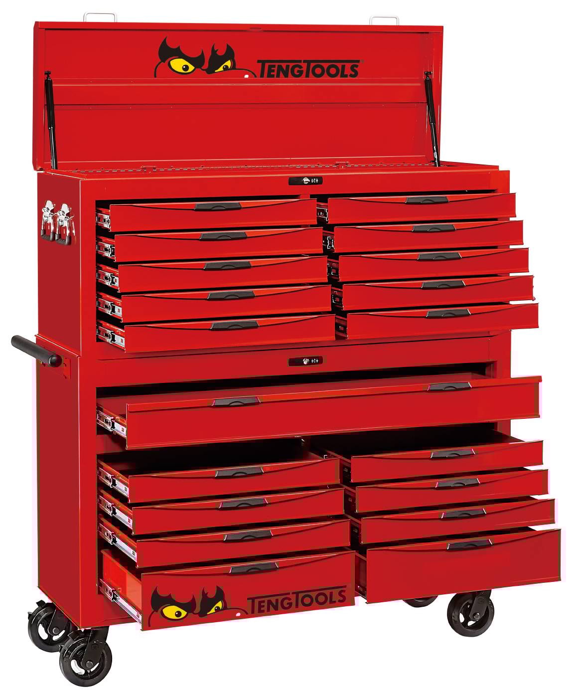 Teng Tools Værktøjsvogn 800-serien TCW819STACK - Værktøjsvogn & Skab ...