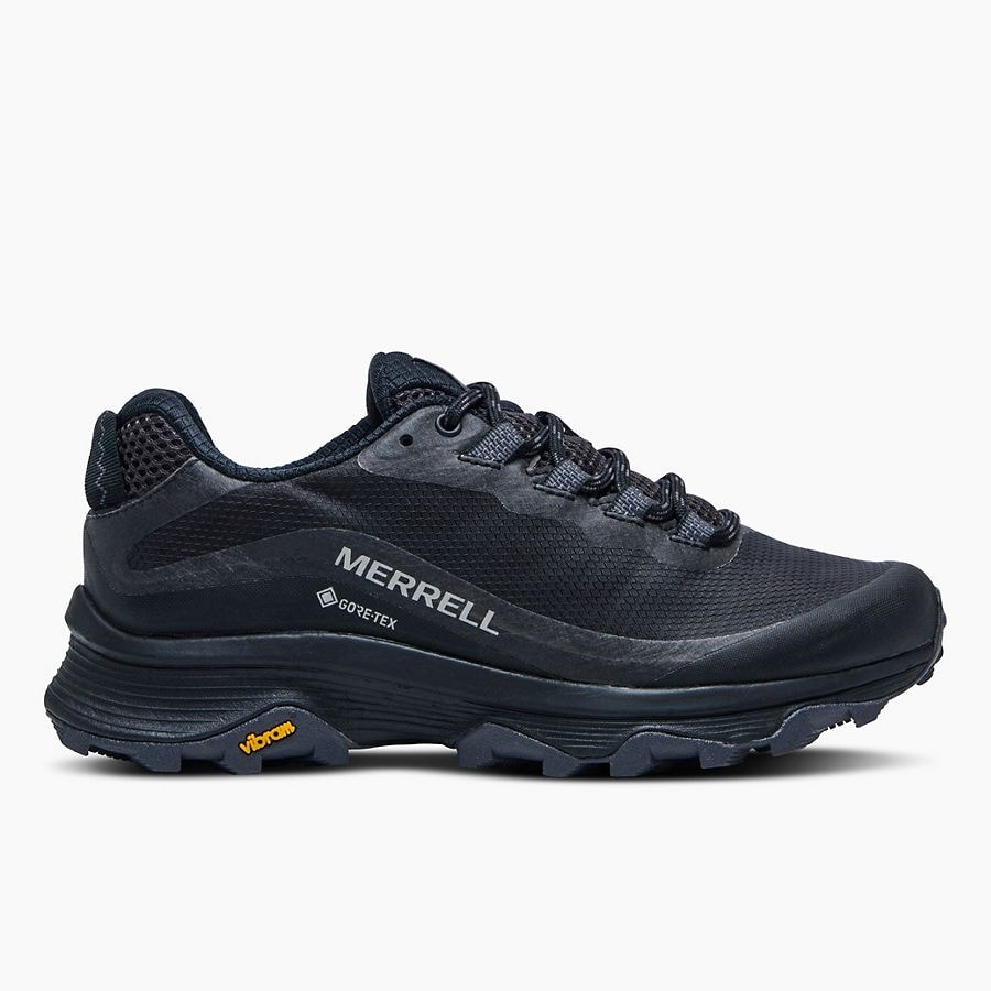 Merrell Moab Speed GTX Musta/Asfaltti Naiset - Vapaa-ajan kengät ...