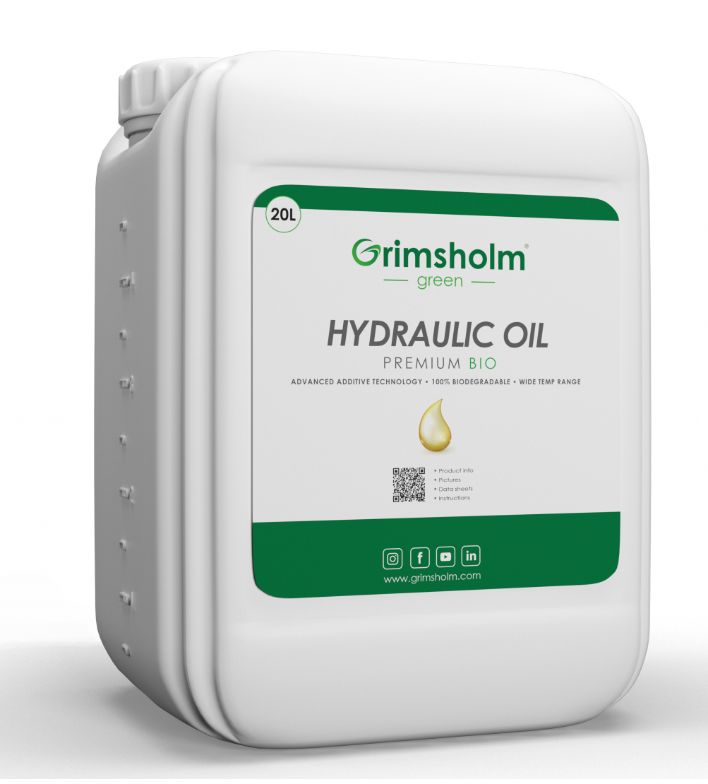 Grimsholm Hydraulic Oil Premium Bio, 20 L - Drivstoff & Olje - Hylte ...